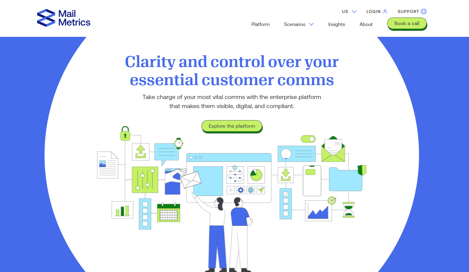 Mail Metrics Case Study Using PrivacyEngine Software