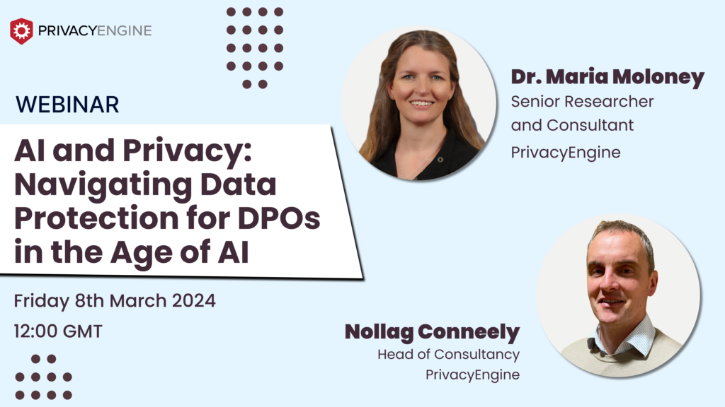 AI and Privacy: Navigating Data Protection for DPOs Webinar